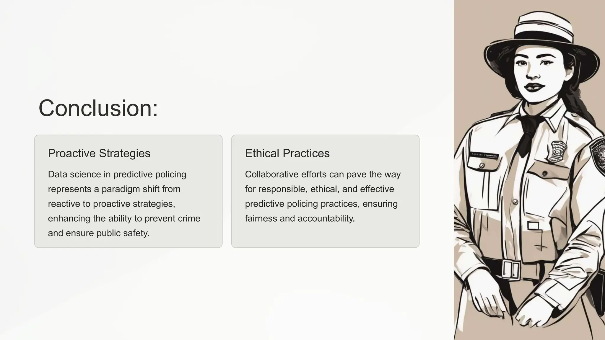 Application of data science in predictive policing | PPTX