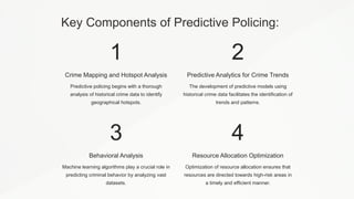 Application of data science in predictive policing | PPTX
