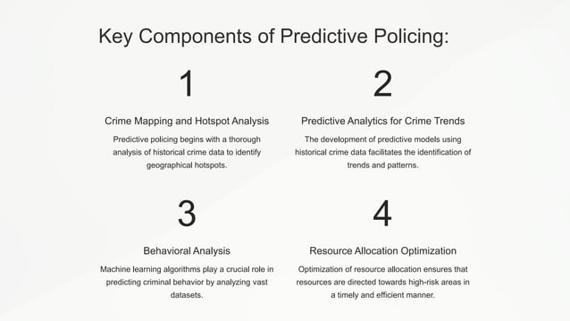 Application of data science in predictive policing | PPTX