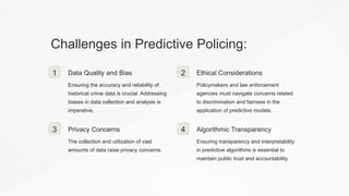 Application of data science in predictive policing | PPTX