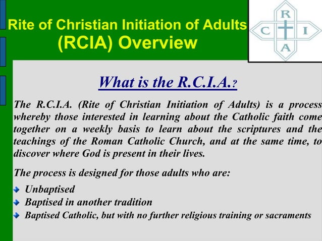 RCIA overview | PPTX