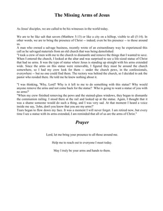 Rcia reflection retreat | DOCX