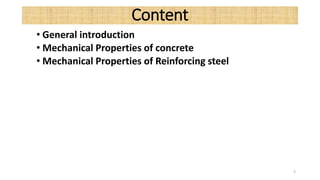 REINFORCED CONCRETE STRUCTURE CHAPTER ONE GENERAL INTRODUCTION | PPTX