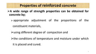REINFORCED CONCRETE STRUCTURE CHAPTER ONE GENERAL INTRODUCTION | PPTX