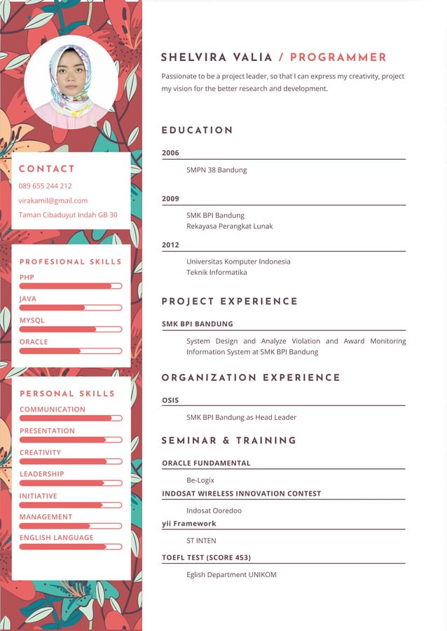 Curriculum Vitae | PDF | Computer Software and Applications | Computing