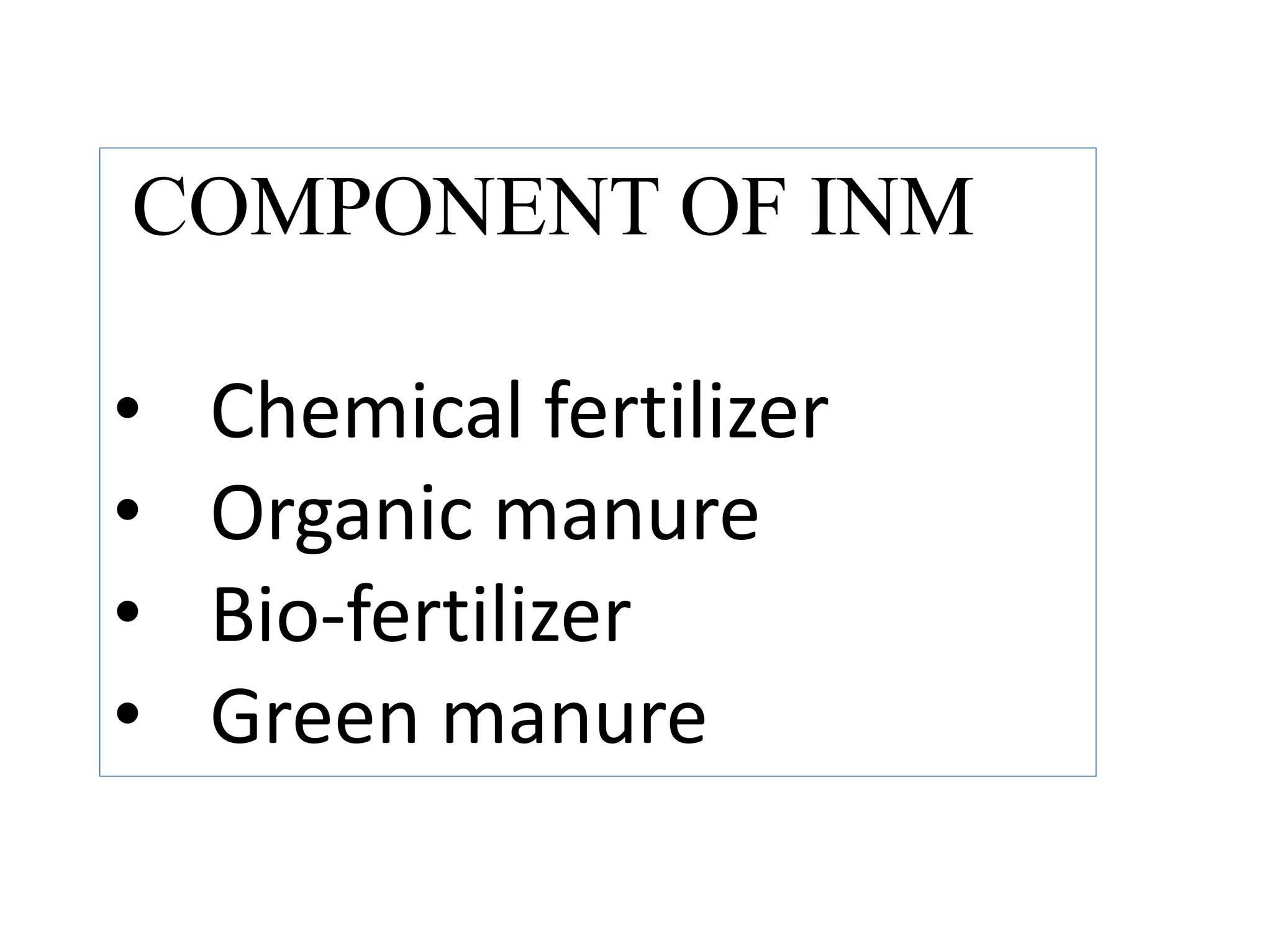 Integrated Nutrient Management in Cole Crops | PPTX