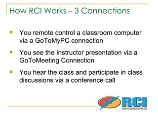 RCI Orientation | PPT