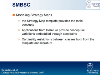 Modeling Business Strategy: A meta-model of Strategy Maps and Balance ...