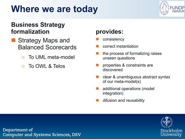 Modeling Business Strategy: A meta-model of Strategy Maps and Balance ...