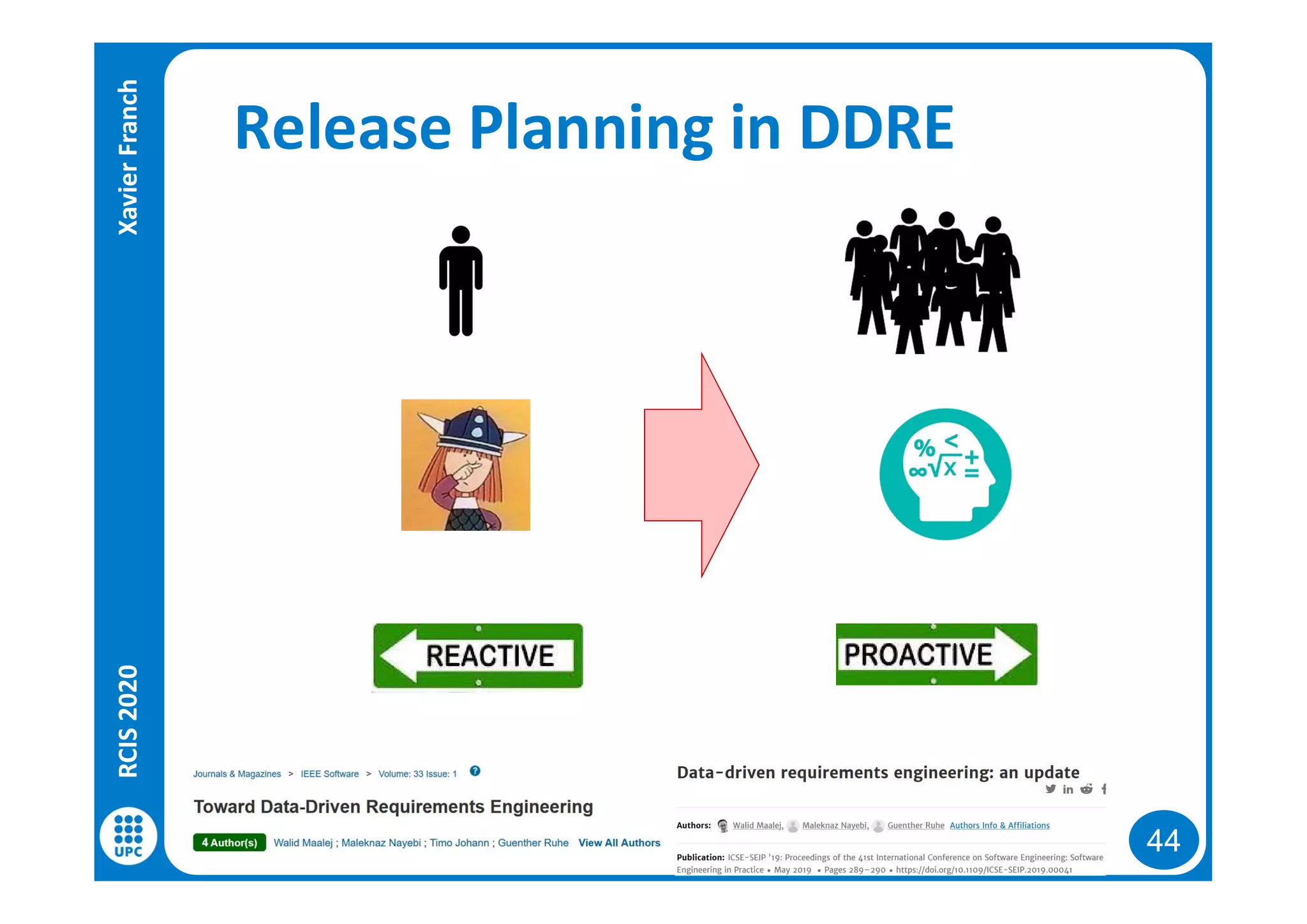 RCIS 2020 tutorial DDRE | PPT