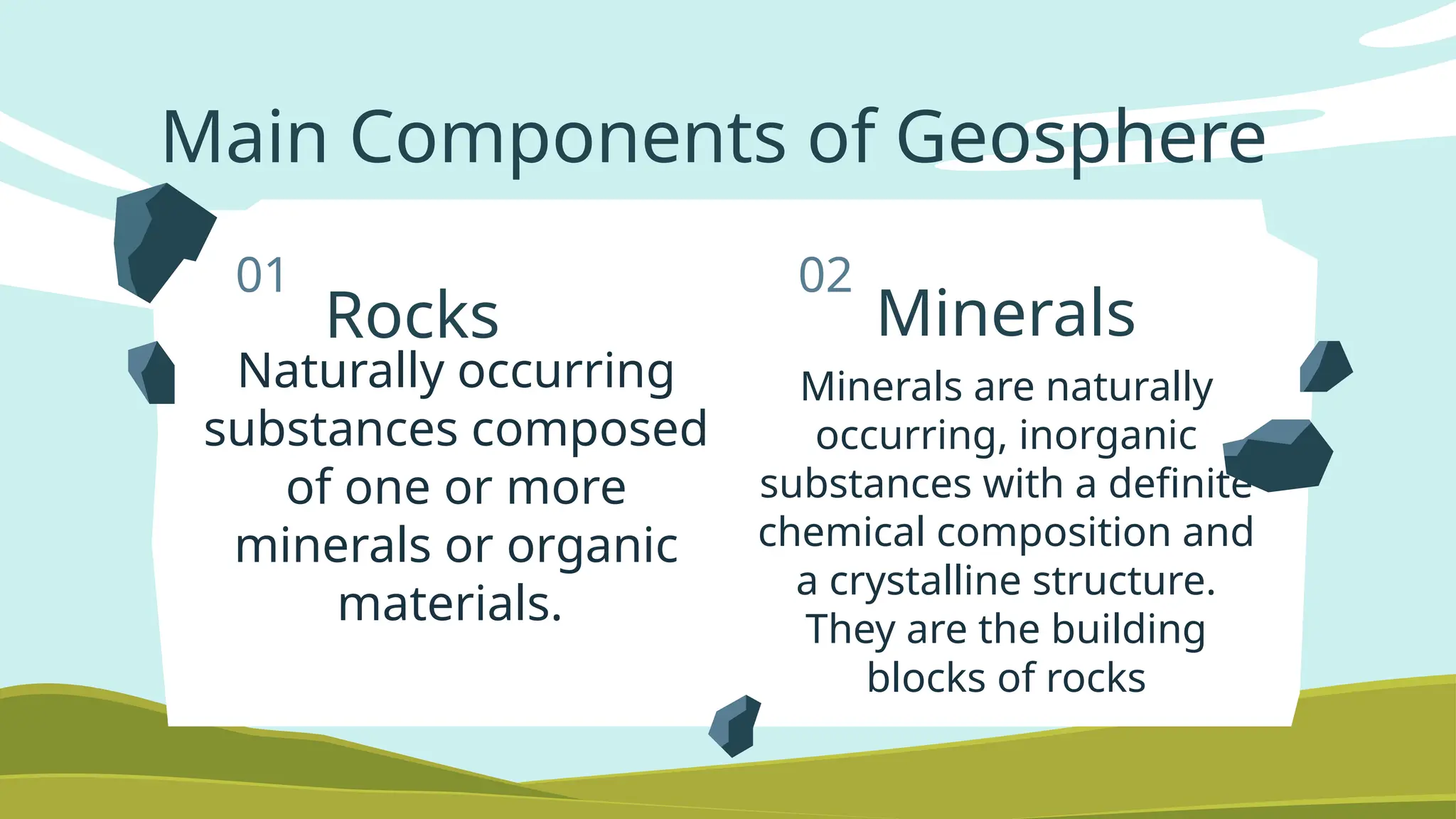 ROCKS & MINERALS: Properties for Identification of Minerals.pptx
