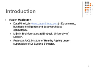 R Analytics in the Cloud | PPT