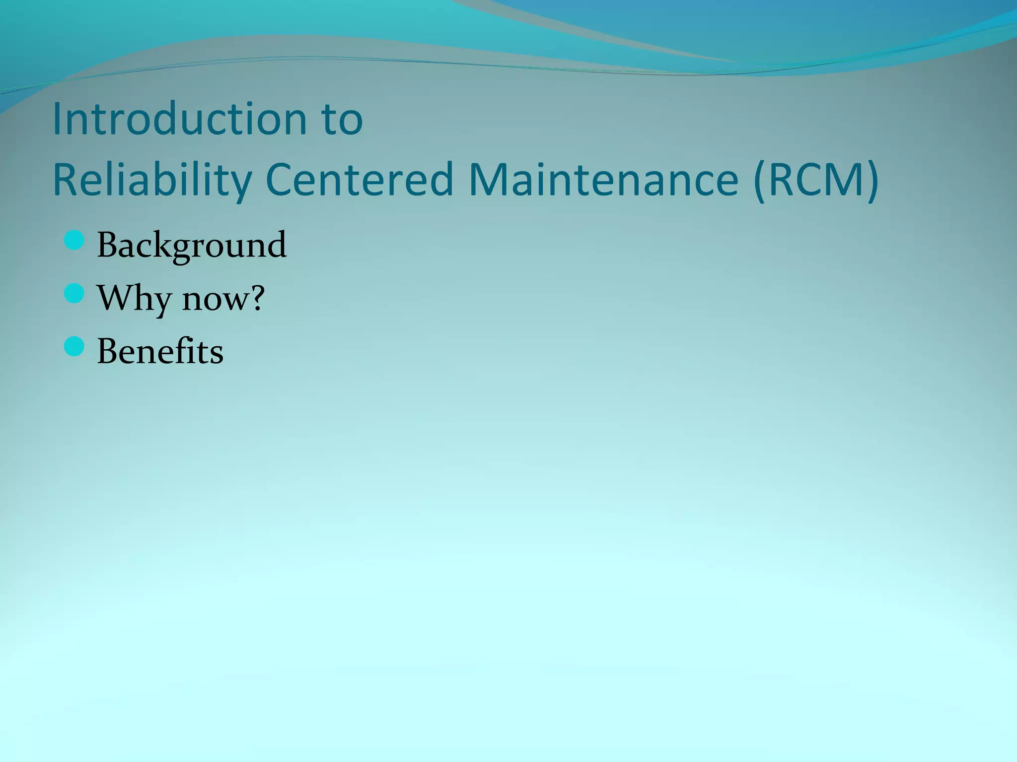 Rcm | PPT