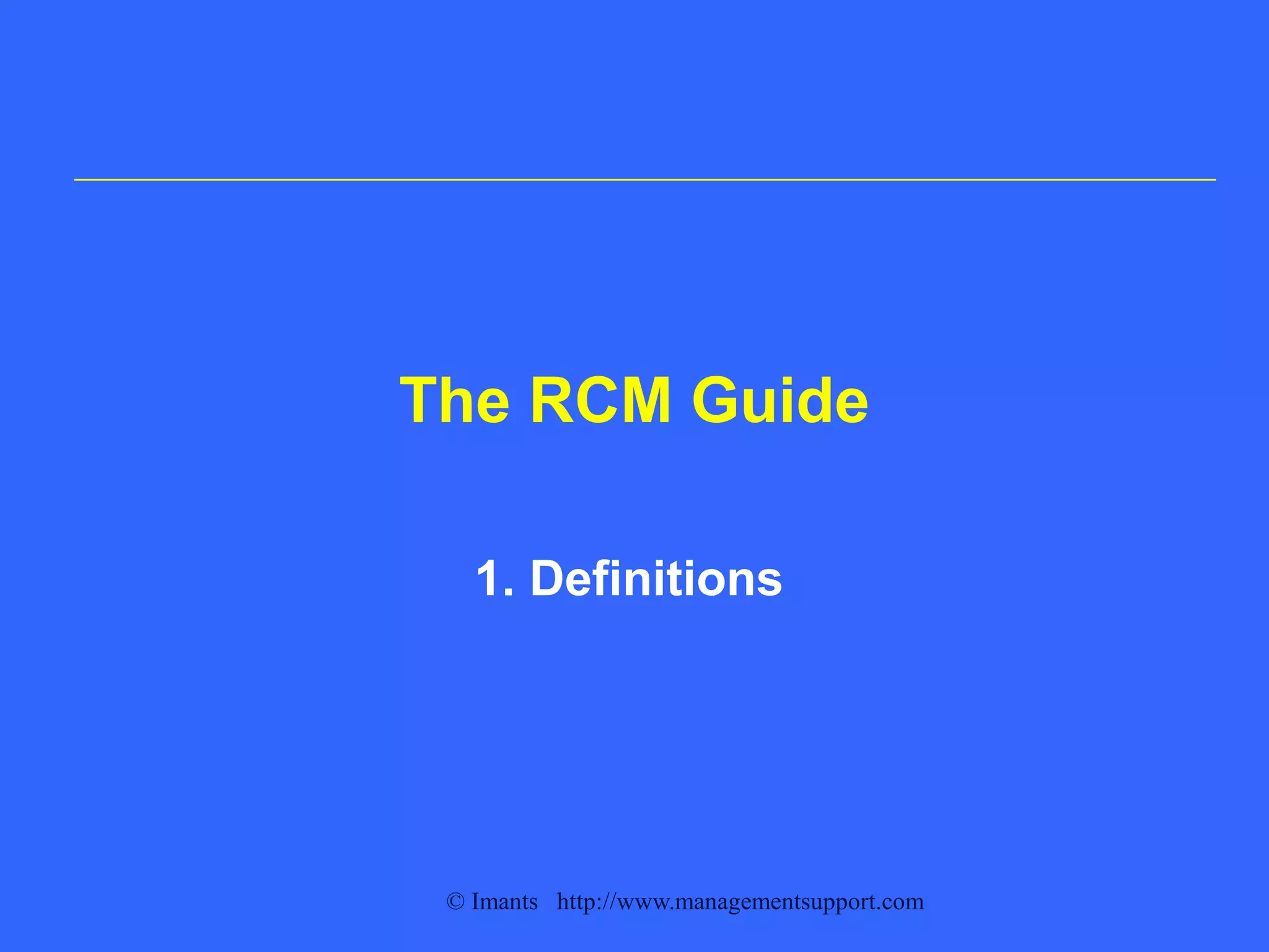 Rcm | PPT