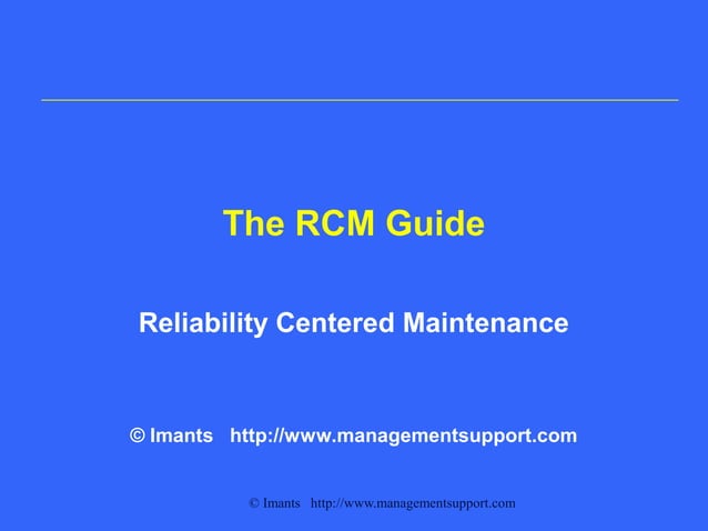 Rcm | PPT