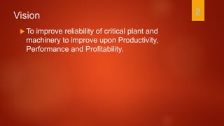 Introduction to Reliability Centered Maintenance | PPTX