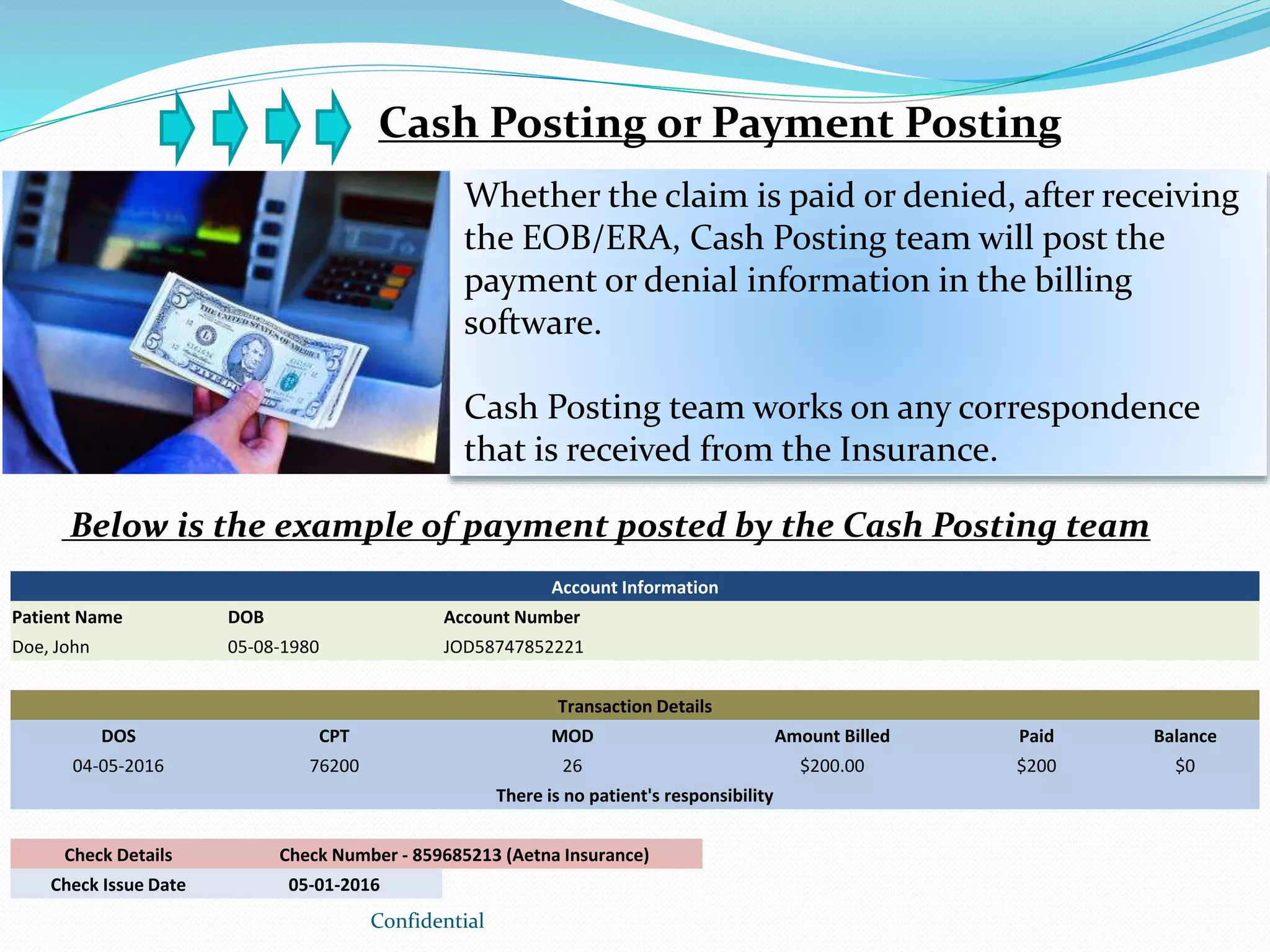 Medical Billing RCM Module | PPTX
