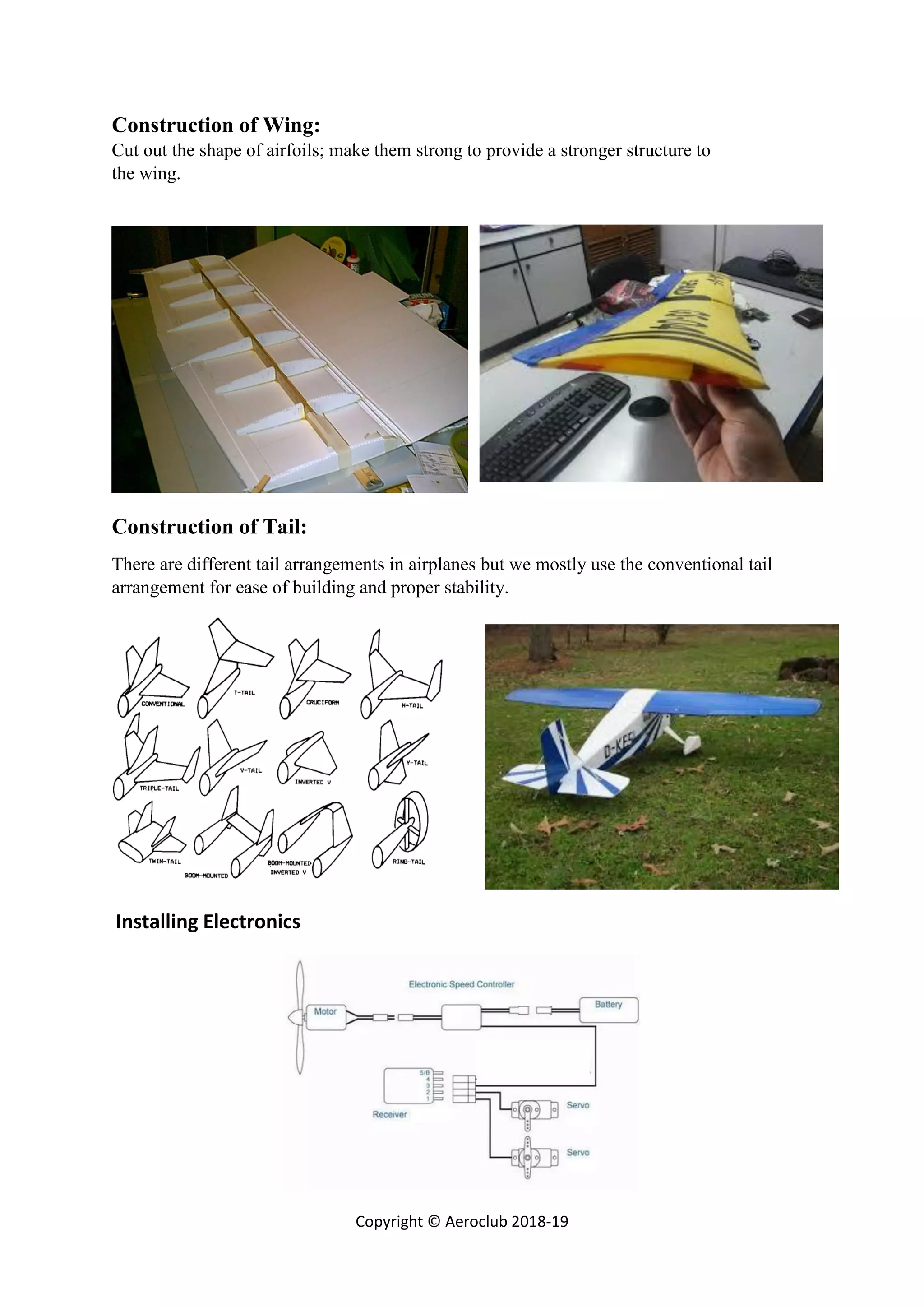 Aeromodelling Instruction manual | PDF