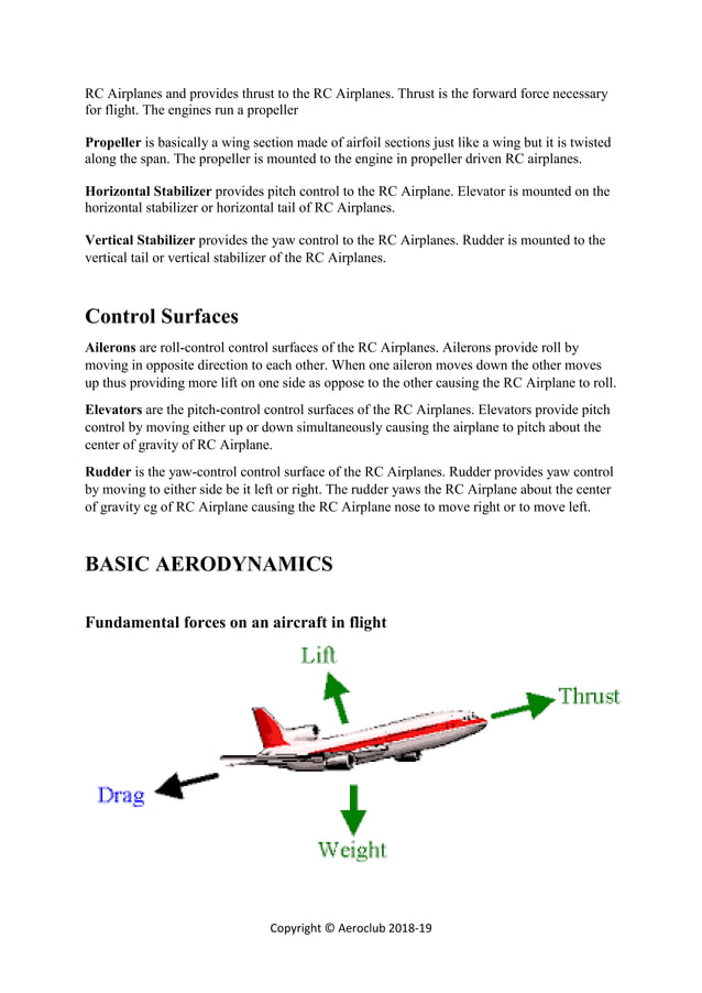 Aeromodelling Instruction manual | PDF