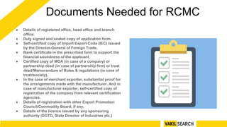 Rcmc registration | PPT