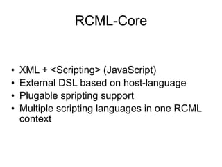 RCML-DSL | ODP