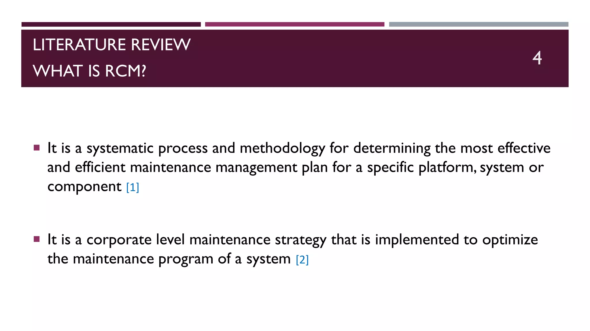 Rcm of compressor | PDF