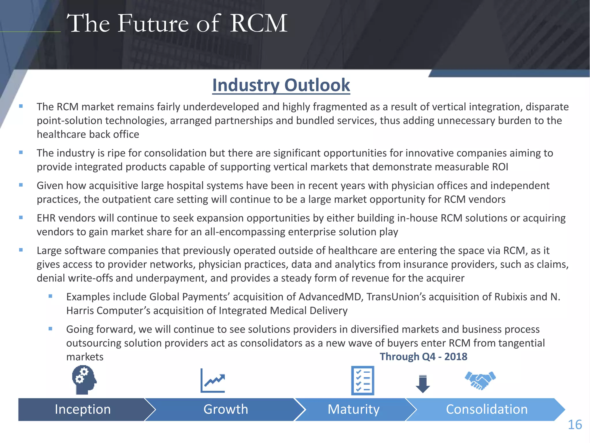 Healthcare Industry Highlight: Revenue Cycle Management | PPTX