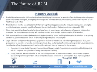 Healthcare Industry Highlight: Revenue Cycle Management | PPTX