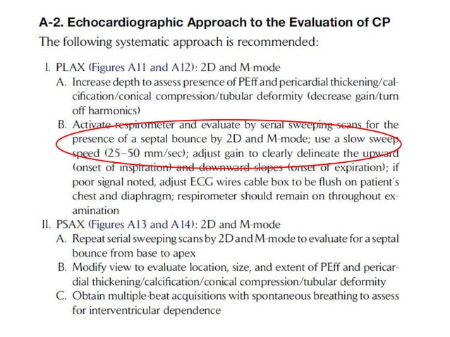 Echo Differentiation of Restrictive Cardiomyopathy and Constrictive ...