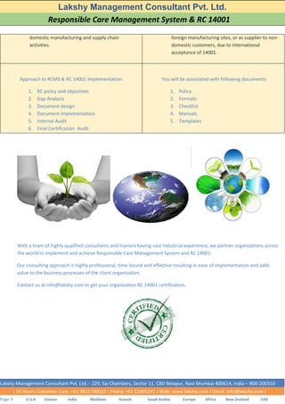 Rcms rc 14001 | PDF