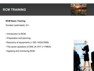 Rcm training | PPSX