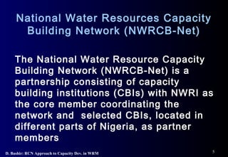 RCN approach to capacity building in WRM in Nigeria | PPT