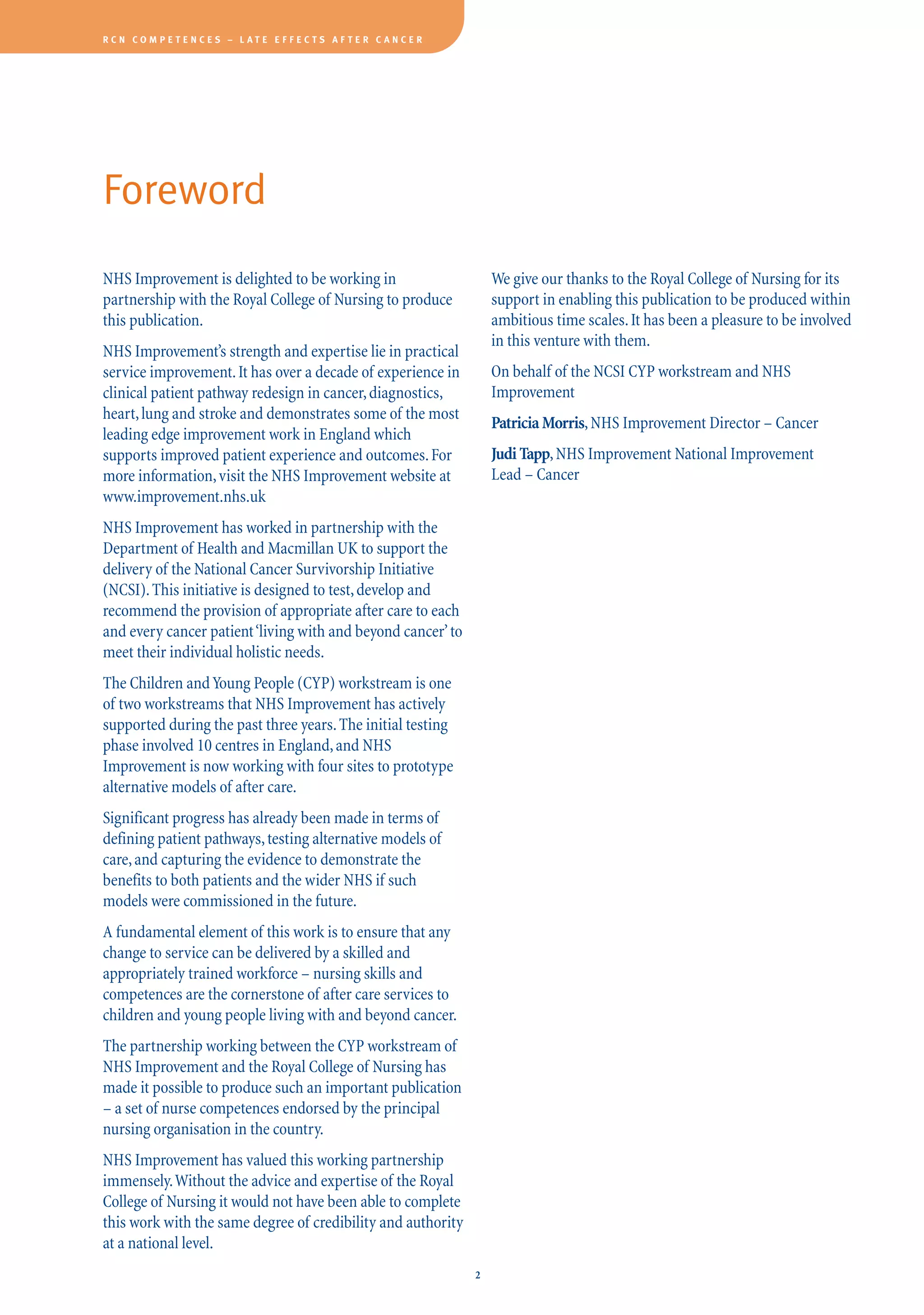 RCN competencies | PDF