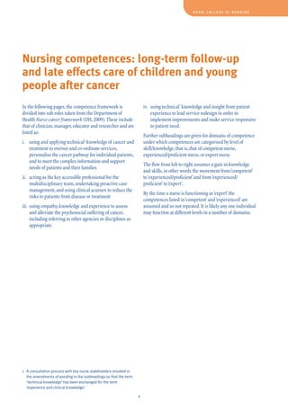 RCN competencies | PDF