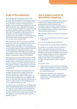 RCN competencies | PDF