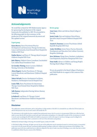 Rcn paed venepuncture handbook | PDF