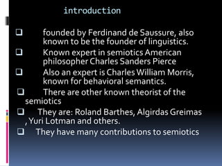 Semiotics | PPT