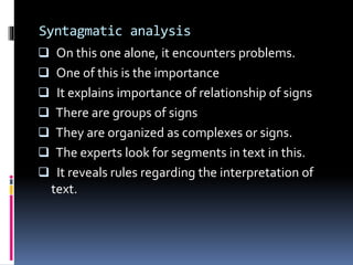 Semiotics | PPT