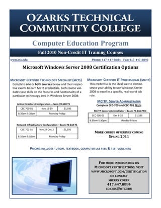 R:\continuing education\lynda\web docs\cwd\fall 2010 otc non credit it ...