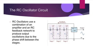 Rc oscillator circuit | PPTX | Dance and Electronic Music | Music