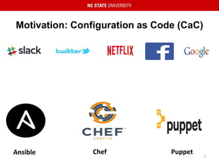 What Questions Do Programmers Ask About Configuration as Code? | PPT