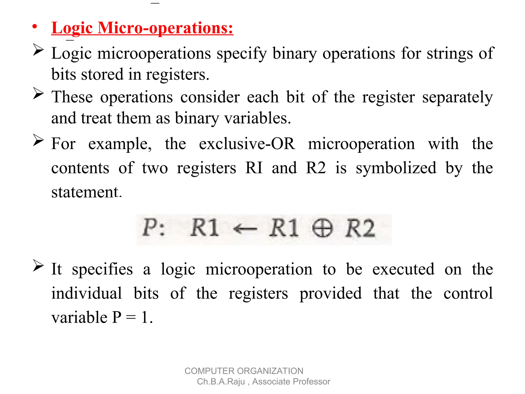 Computer organisation basic presentation | PPT