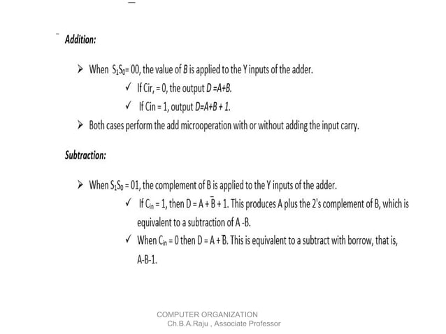 Computer organisation basic presentation | PPT