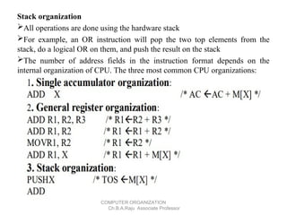 computer organisation unit 3 presentatio | PPT