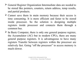 computer organisation unit 3 presentatio | PPT
