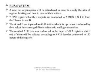 computer organisation unit 3 presentatio | PPT