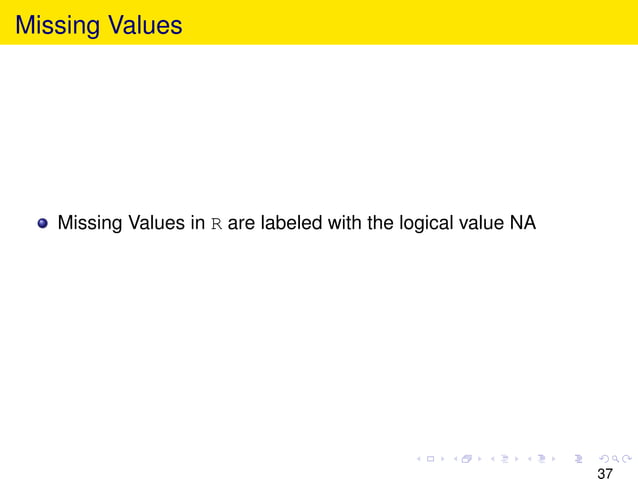 Machine Learning in R | PPT