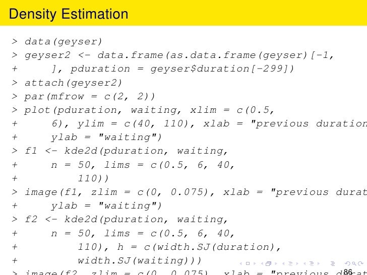 Machine Learning In R