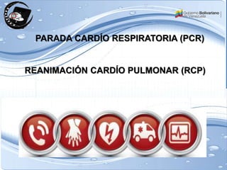 Reanimación cardio pulmonar RCP actualizado | PPTX