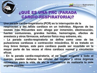 Reanimación cardio pulmonar RCP actualizado | PPTX